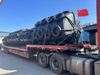 China JINCHENG Foam Filled Dock Fender EVA Core Polyurea Coating 500mm to 4500mm Diameter for sale