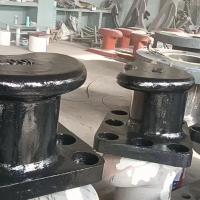 China JINCHENG Cast Steel Tee Shape Mooring Bollard 50kN to 5000kN Load Capacity Corrosion Resistant for sale
