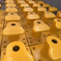 China JINCHENG Cast Steel Tee Shape Mooring Bollard 50kN to 5000kN Load Capacity Corrosion Resistant for sale
