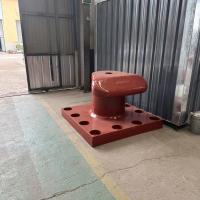 China JINCHENG Heavy Duty Tee Head Mooring Bollard 50kN-5000kN for Ship Port Berthing for sale