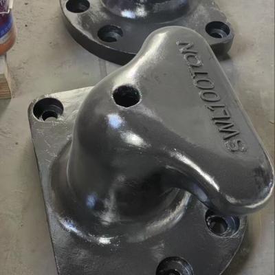 China High Strength Tee Type Marine Mooring Bollard 50kN to 5000kN Load Capacity Corrosion Resistant Surface for sale