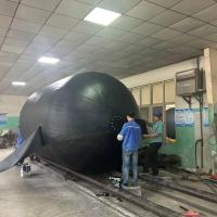 China JINCHENG Sling Type Marine Rubber Fender 0.5-2m Diameter High Energy Absorption for Berthing for sale