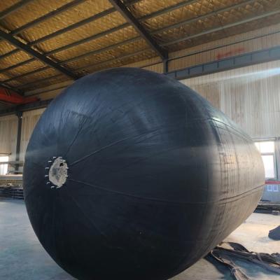 China Heavy Duty Sling Type Marine Rubber Fender 0.5-2m Diameter High Energy Absorption for Ship Docks for sale