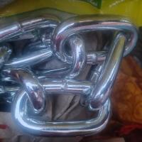 China Hot Dipped Galvanized Marine Anchor Chain DIN766 ISO4565 8mm-90mm High Strength Alloy Steel for sale