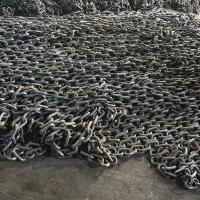 China Hot Dipped Galvanized G80 Lifting Marine Anchor Chain 12mm-150mm Rust Resistant for sale