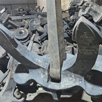 China IACS Certified Cast Steel Marine Anchor 40kg to 26000kg High Holding Power for Ships for sale