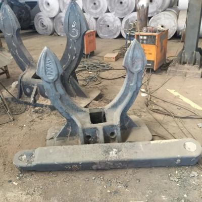 China Hot Dip Galvanized SPEK HHP Anchor 500kg to 50t for Cargo Ship Barge Tug Vessel for sale