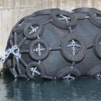 China Marine Rubber Fenders D500mm to D3500mm ISO 17357 Certified Dock Berthing Protection for sale