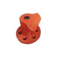 China Marine Equipment Ship Mooring Cast Steel Dock Wharf Pier Bollard Iron for sale