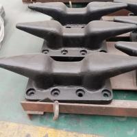 China High-Strength Cast Steel Stag Horn Mooring Bollard with Double-Angled Design for 250-Ton Load Capacity for sale