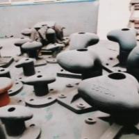 China High-Strength Cast Steel Stag Horn Mooring Bollard with Double-Angled Design for 250-Ton Load Capacity for sale