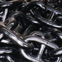 China 52mm Spray Paint Stud Link Marine Anchor Chain U1 U2 U3 Grade for Mooring for sale