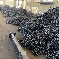 China 52mm Spray Paint Stud Link Marine Anchor Chain U1 U2 U3 Grade for Mooring for sale