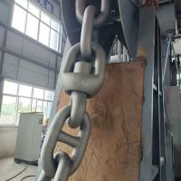 China U2 U3 Grade High-Strength Alloy Steel Marine Anchor Chain with Stud Link Design for Corrosion Resistance for sale