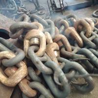 China U2 U3 Grade High-Strength Alloy Steel Marine Anchor Chain with Stud Link Design for Corrosion Resistance for sale