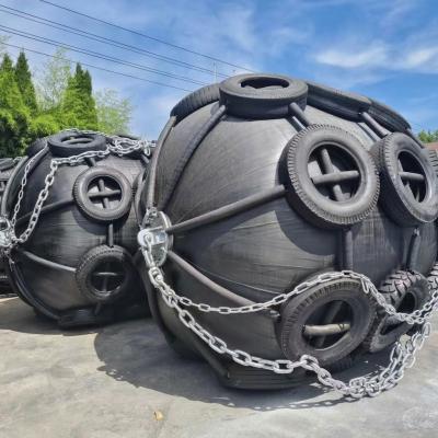 China ISO17357 Standard Marine Rubber Fender with High Energy Absorption and Anti-Aging Marine Rubber for Dock Protection for sale