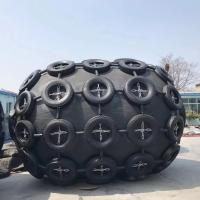 China 80kpa Yokohama Net Type Floating Pneumatic Marine RubberFenders with Chain and Tire for Ship-to-Ship and Ship-to-Port ISO 17357 for sale
