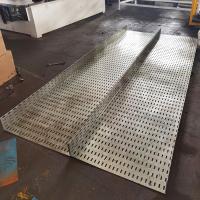 China Ladder Type Cable Tray Production Line , 10m/Min Cold Roll Forming Equipment for sale