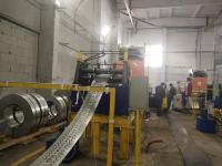 China 1.2mm Cold Formed Steel Machine Cable Tray , 380V Perforated Cable Tray Machine for sale
