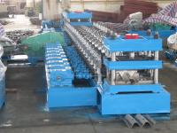 China Automatic Highway Guardrail Roll Forming Machine W Beam 25kg for sale