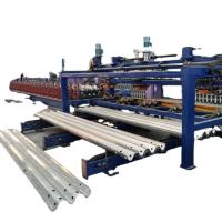 China 25kg Highway Guardrail Roll Forming Machine For Crash Barrier / Fence for sale