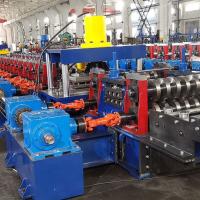 China 100ft/Min Highway Guardrail Roll Forming Machine High Productivity for sale