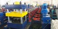 China 100ft/Min Highway Guardrail Roll Forming Machine High Productivity for sale