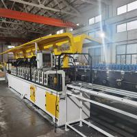 China Door Frame Rack Upright Roll Forming Machine , 1-20m/Min Rack Shelf Roll Forming Machine for sale