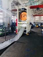 China 380V Roof Tile Making Machine , 15kw Cable Tray Roll Forming Machine for sale