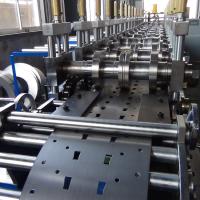 China Shelves Pillar Roof Tile Roll Forming Machine 0.7mm-1.5mm Rolling Thickness for sale