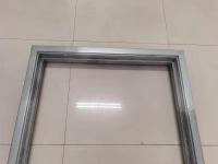 China 0.8mm Roller Shutter Door Making Machine , Glazed Steel Door Frame Roll Forming Machine for sale