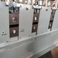 China 10m/Min Roller Shutter Door Roll Forming Machine , 0.8mm Door Frame Forming Machine for sale