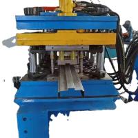 China Glazed Garage Door Frame Roll Forming Machine 1-20m/Min for sale
