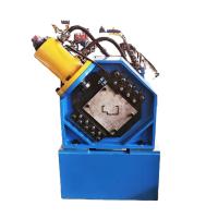 China High Productivity Steel Door Frame Making Machine With Motor for sale