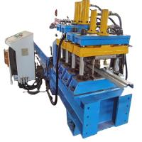 China Cold Roll Forming Steel Door Frame Making Machine 380V Or Customized for sale