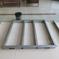 China Cold Roll Forming Steel Door Frame Making Machine 380V Or Customized for sale
