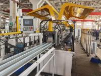 China 0.8mm-1.8mm Shutter Metal Door Frame Making Machine With Pressure Vessel for sale