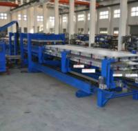 China Wall And Roof PU Sandwich Panel Production Line High Productivity for sale