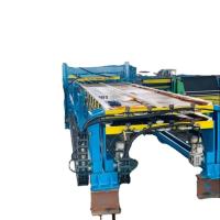 China 0.8mm Polyurethane Sandwich Panel Production Line , 30m Sandwich Panel Production Machinery for sale