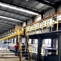 China 10-14m/Min Polyurethane Sandwich Panel Machine 8x2x2m 250kw for sale
