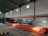 China 0.3-0.8mm PU Sandwich Panel Production Line 5000KG PLC Control for sale
