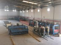 China 0.3-0.8mm PU Sandwich Panel Production Line 5000KG PLC Control for sale