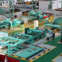 China Mini High Speed Cut To Length Line , 800 - 2500mm Steel Cut To Length Line for sale