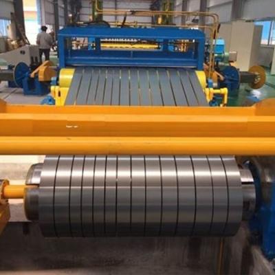 China Aluminum Coil Cutting Machine/ Sheet Metal Straightening Slitting Machine Line Coils Taiwan for sale