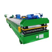 China Ibr Roof Panel Forming Machine Double Layer 9.1*1.65*1.5m for sale