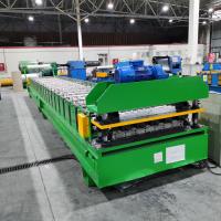 China Ibr Roof Panel Forming Machine Double Layer 9.1*1.65*1.5m for sale