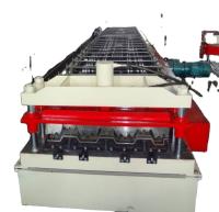 China Glazed Steel Deck Roll Forming Machine , 20m/Min Deck Roll Former for sale