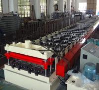 China Double Metal Deck Forming Machine Portable For Roof Tile for sale
