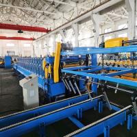 China Arched Roof Sheet Making Machine , 12T Roof Panel Roll Former for sale
