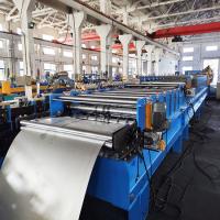 China Snap Lock Roof Tile Panel Forming Machine 10mx1.4mx1.6m 12T for sale